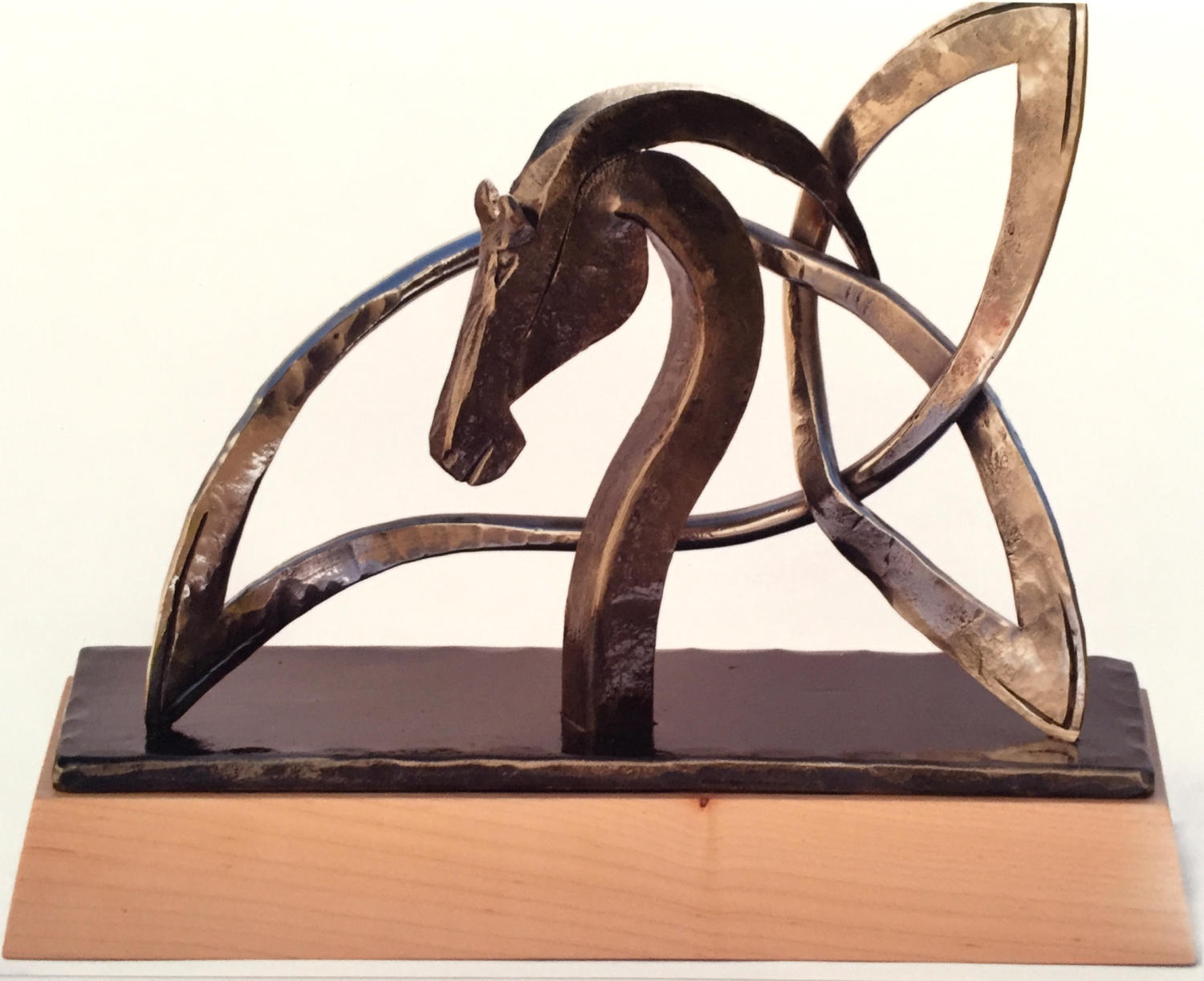 Horse Sculpture With Celtic Knot - Etsy