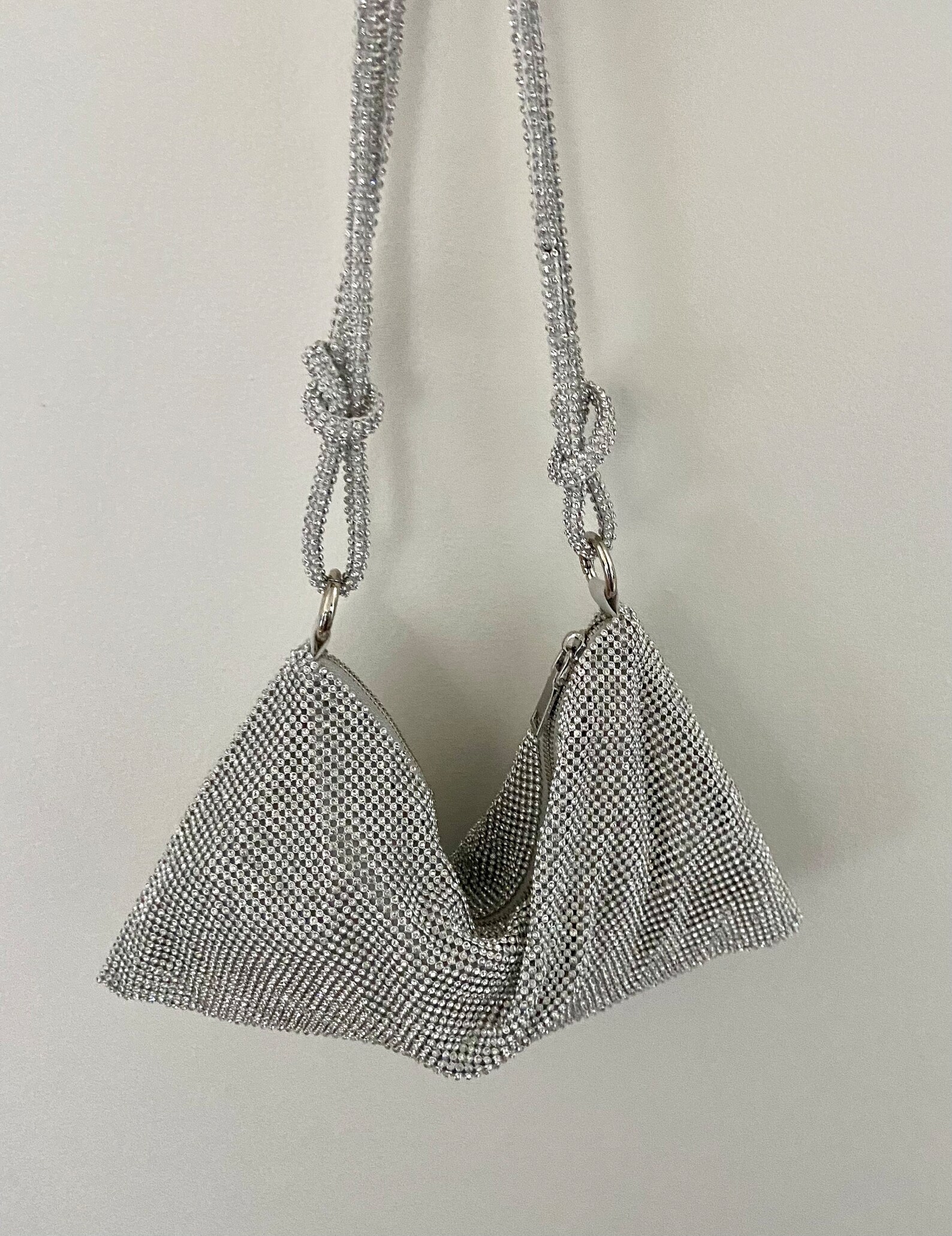 Rhinestone Shoulder Bag Evening Bag Wedding Slouchy - Etsy