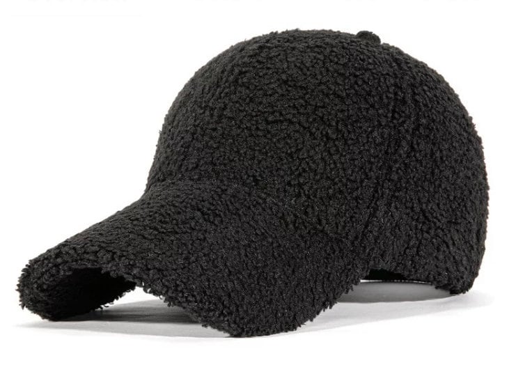 Sherpa Trucker Hat Sherpa Baseball Hat Baseball Cap Womans - Etsy