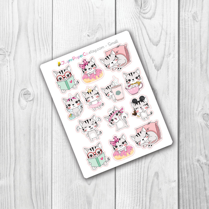 Cat Stickers - Etsy