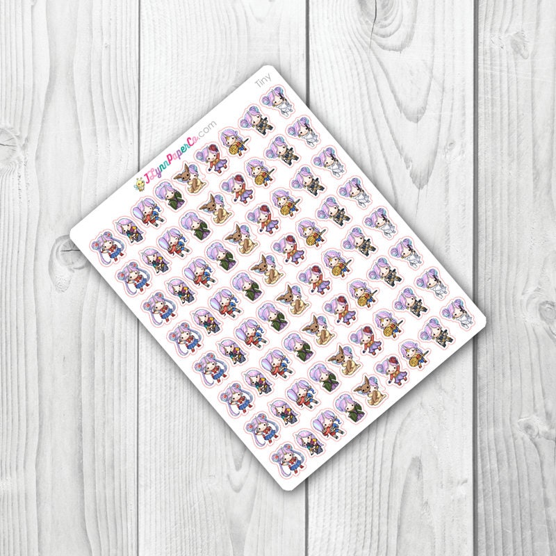 Starshine Cosplay Dress up Character Stickers - Etsy