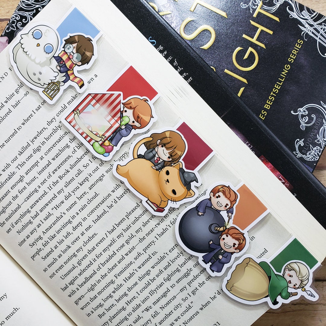 Wizards (set 12) Magnetic Bookmark - Etsy