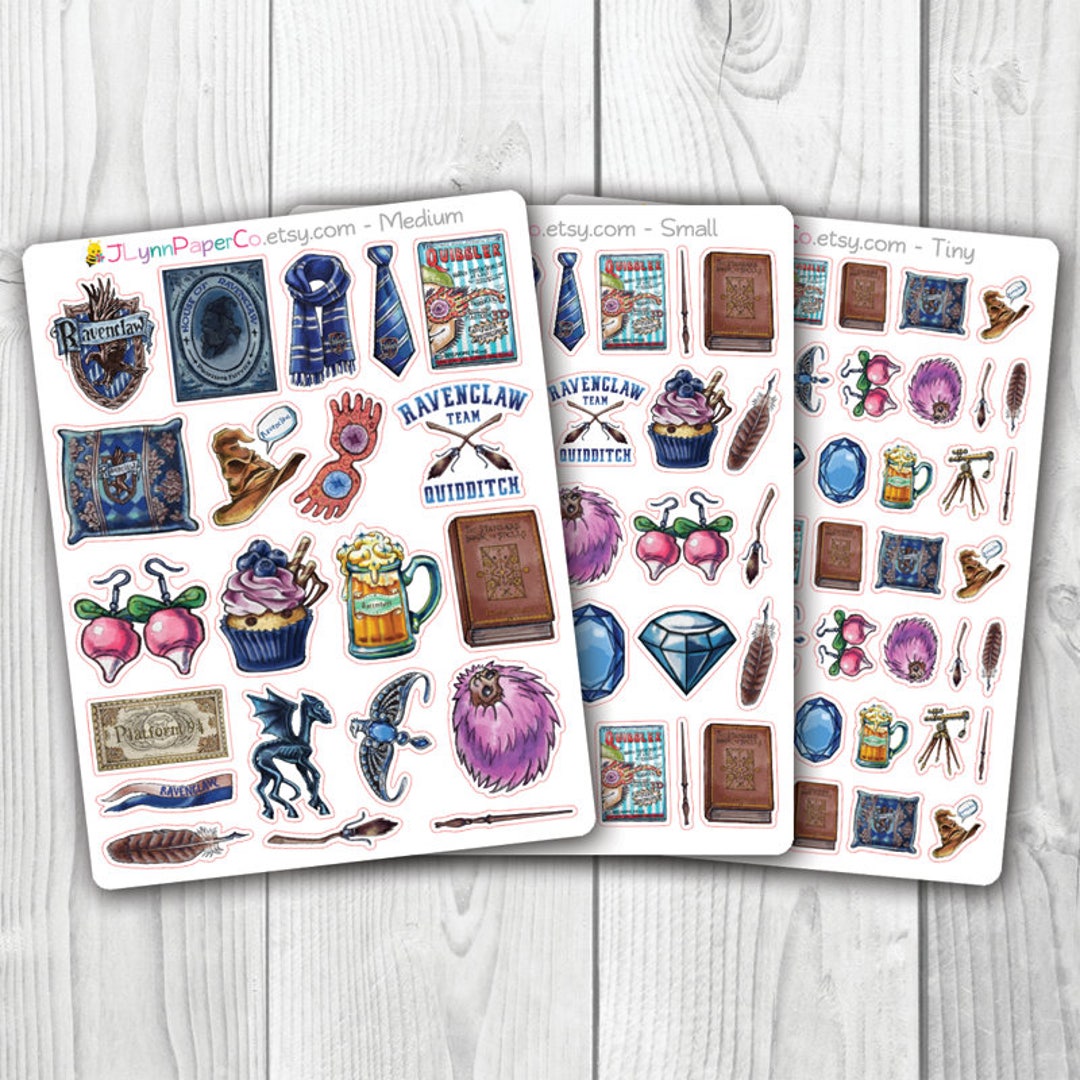 Blue House Wizard Stickers - Etsy