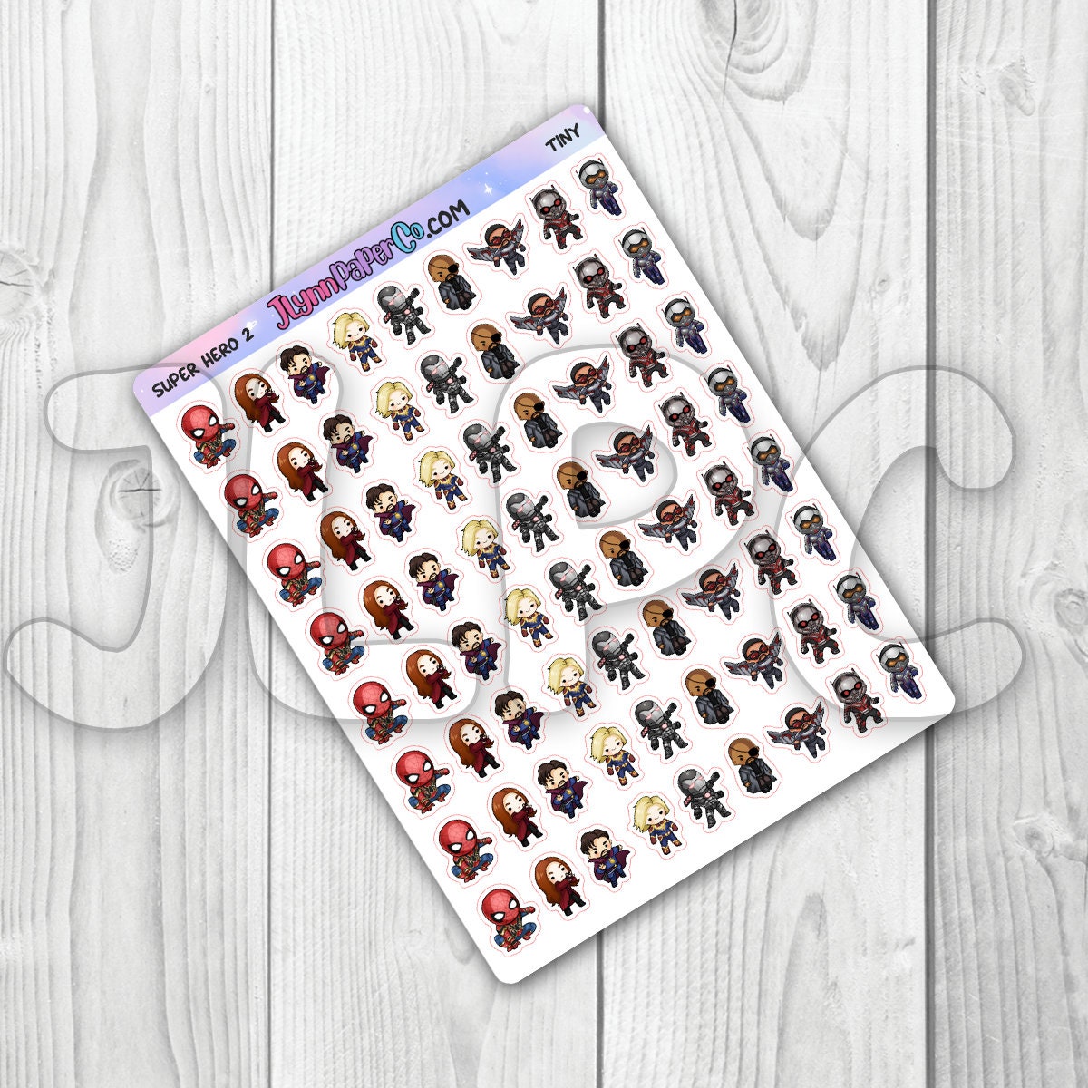 Super Hero 2 Stickers - Etsy