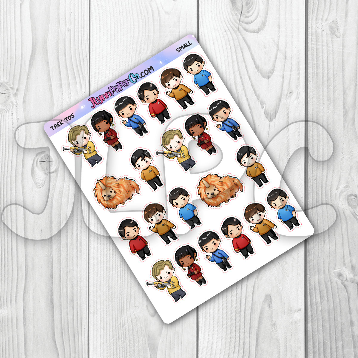Star Trek TOS Inspired Character Stickers - Etsy