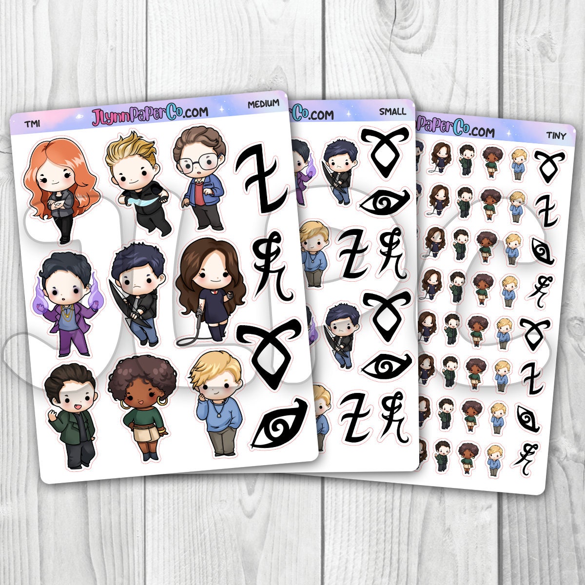 TMI Shadow Hunters Stickers - Etsy