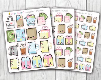 Happy Spring Dinner Menu and Shopping List Full Box Stickers Erin ...