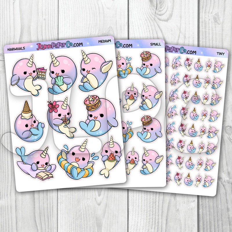 Narwhal Sticker - Etsy