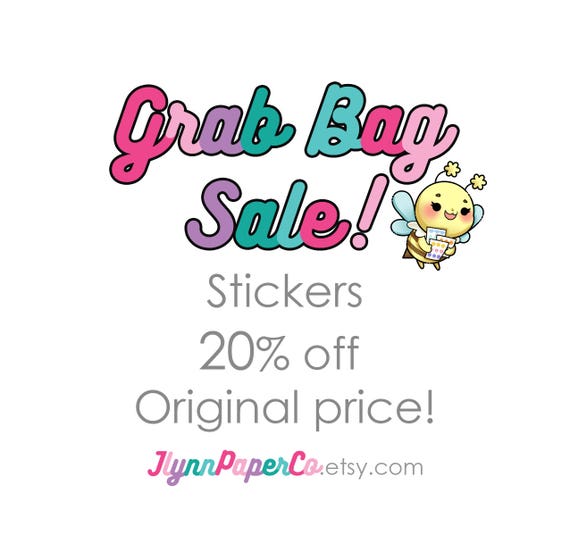 Sticker Grab Bags | Etsy