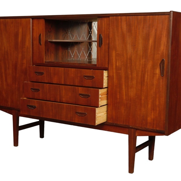 Danish Teak Buffet - Etsy