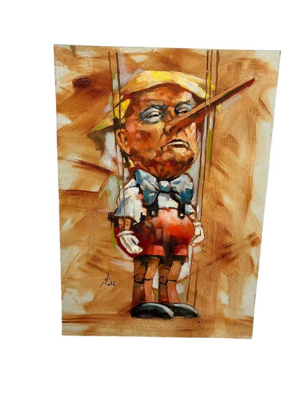 A Kevin Conklin Original Oil Painting, the Liar - Etsy A Kevin Conklin Original Oil Painting, the Liar - Etsy