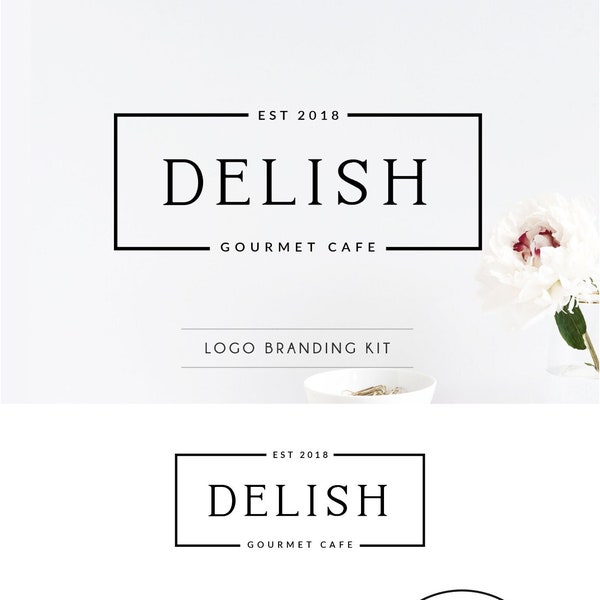 Minimal Bakery Logo - Etsy