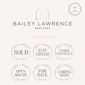 Silver Real Estate Logo, Modern House Logo, Real Estate Branding ...