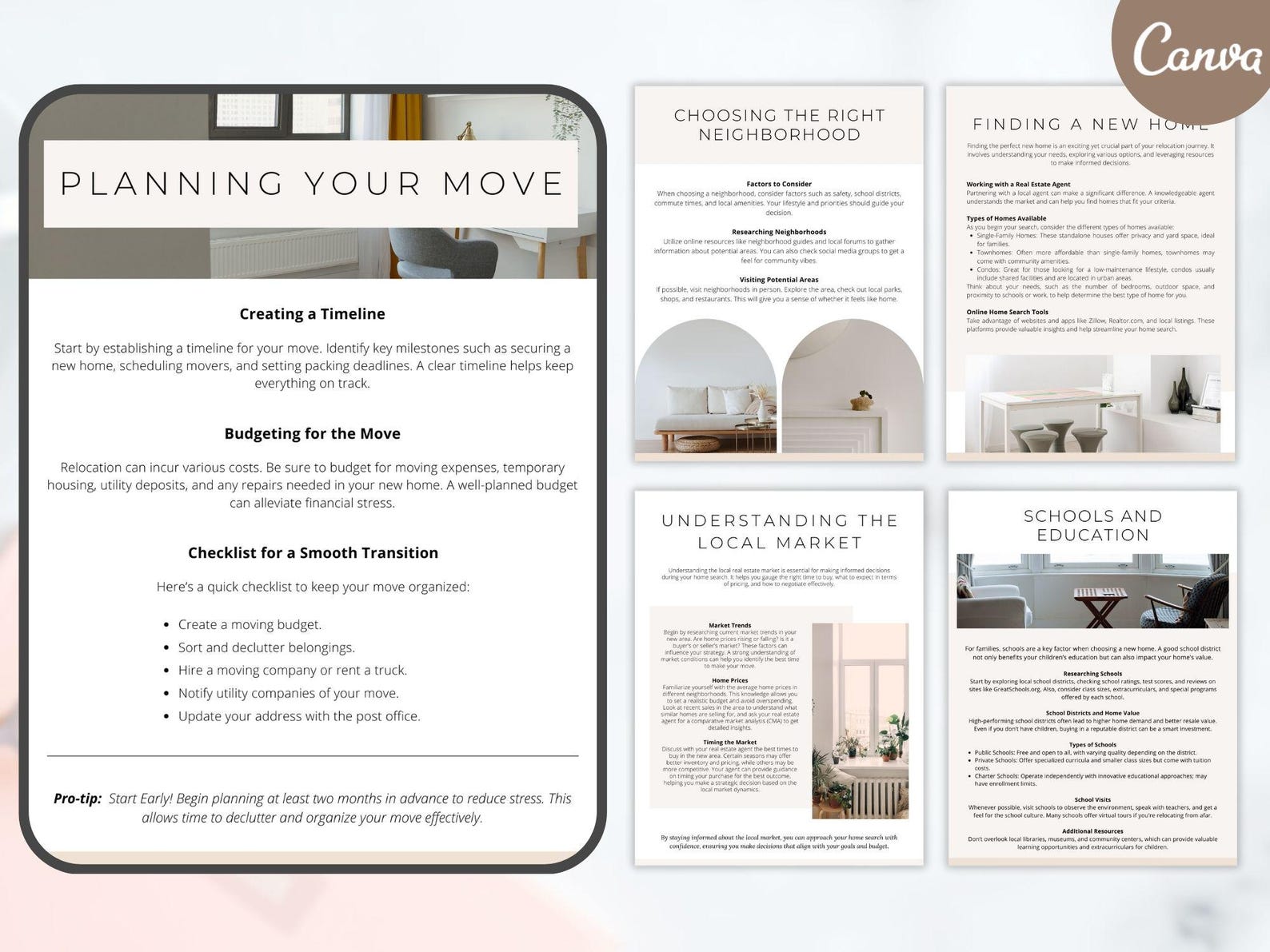 Real Estate Relocation Guide | Realtor Marketing Template (digital ...