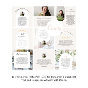 10 Testimonial Real Estate Instagram Posts, Client Testimonials ...