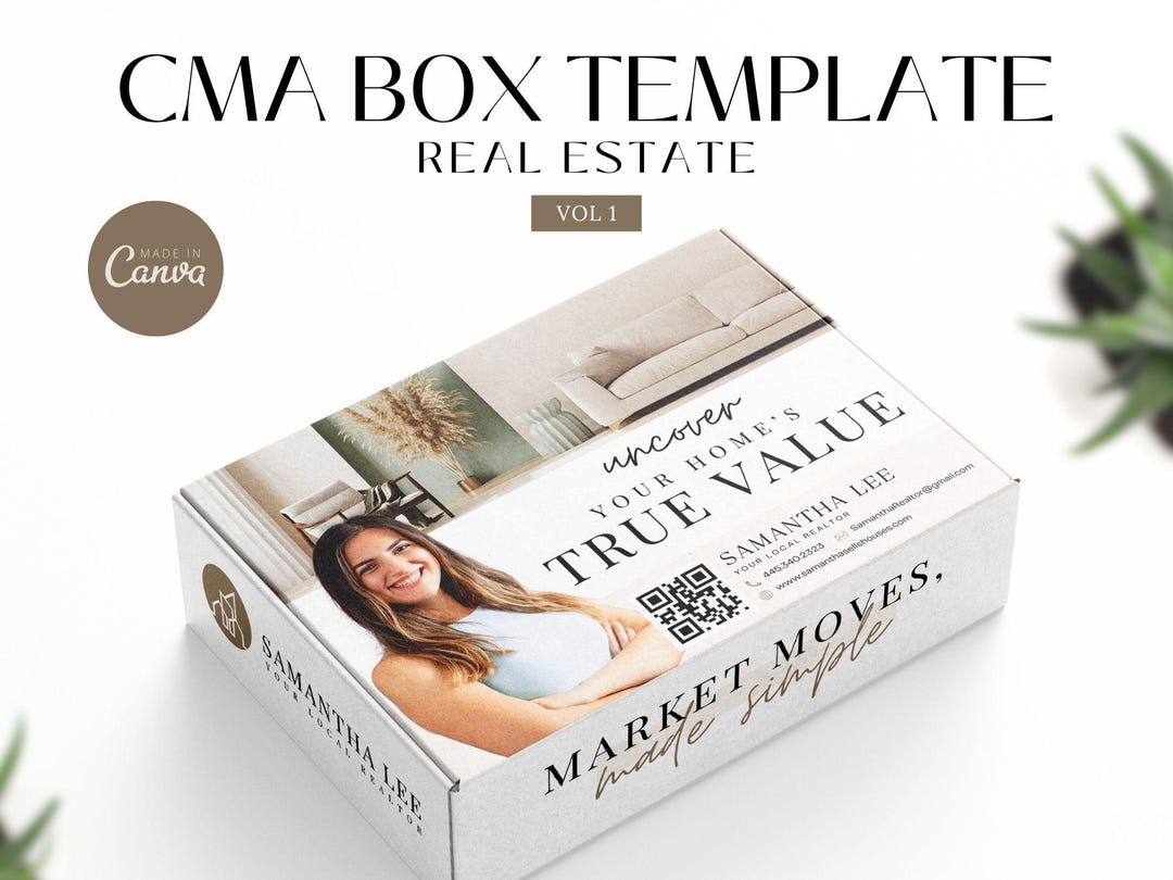 Pre Listing Presentation CMA Box Template Vol 01 | Uncover Your Home's ...