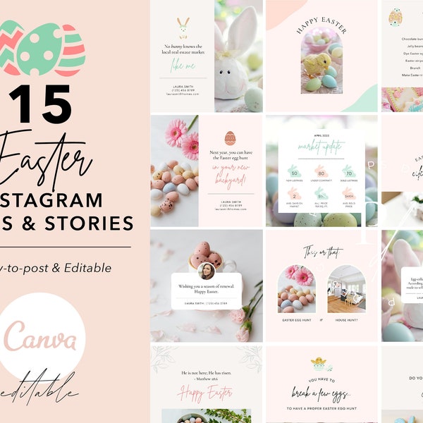 Real Estate Instagram Template - Etsy