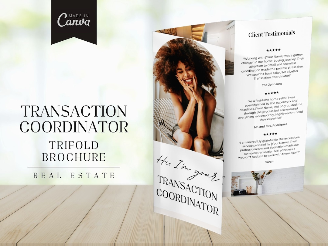 Transaction Coordinator Flyer, What is A Transaction Coordinator, TC ...