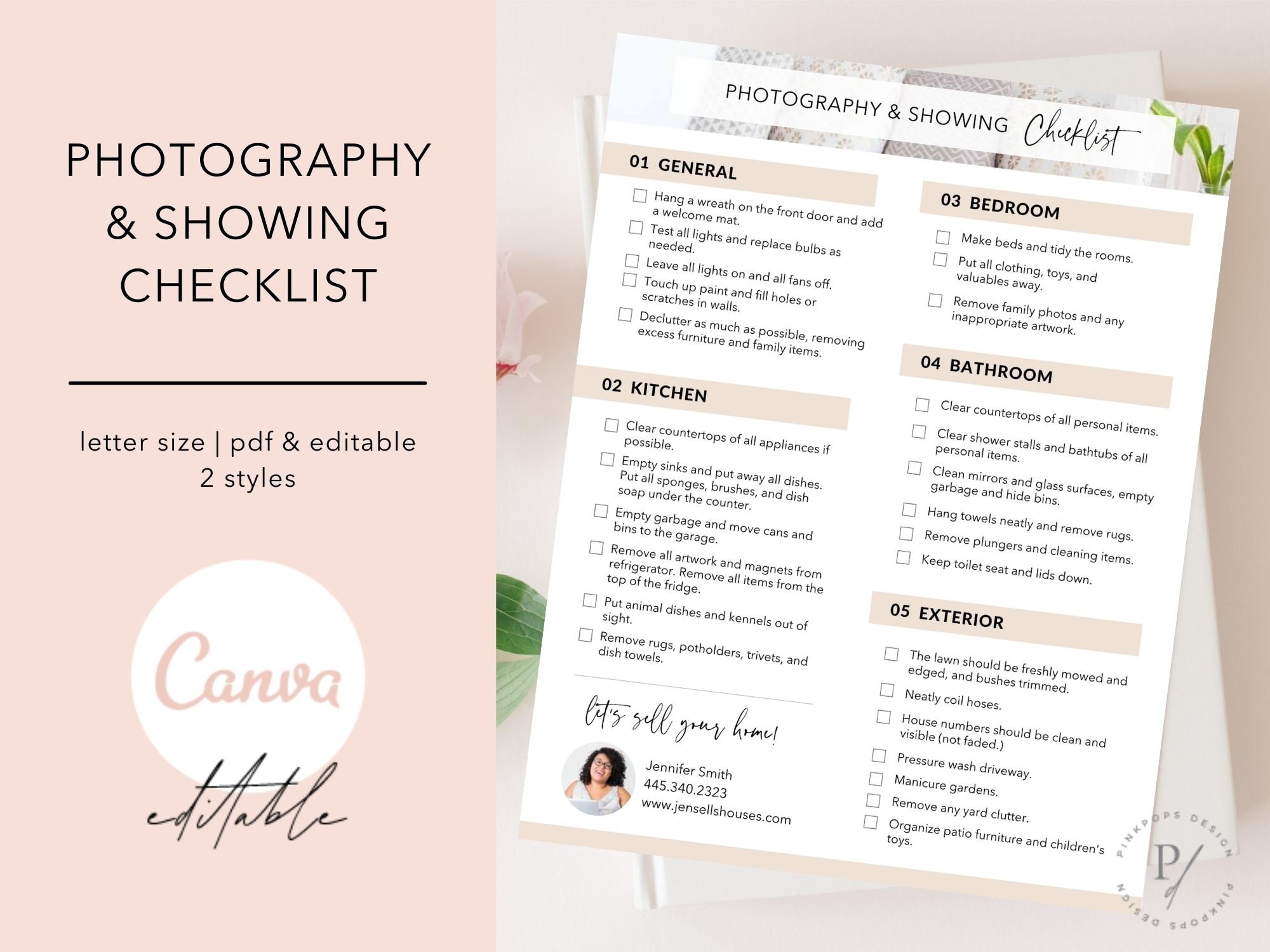 Photography & Showing Checklist, Real Estate Marketing, Real Estate ...