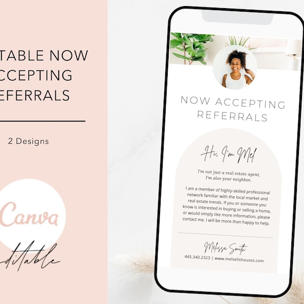 Resident Referral Flyer - Etsy