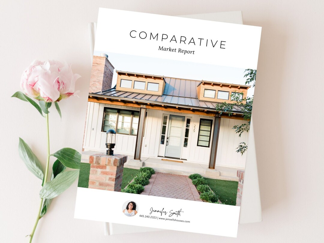 Real Estate CMA Template, Home Equity Report (digital Download) - Etsy