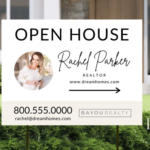 Open House Yard Sign Real Estate Open House Open House - Etsy
