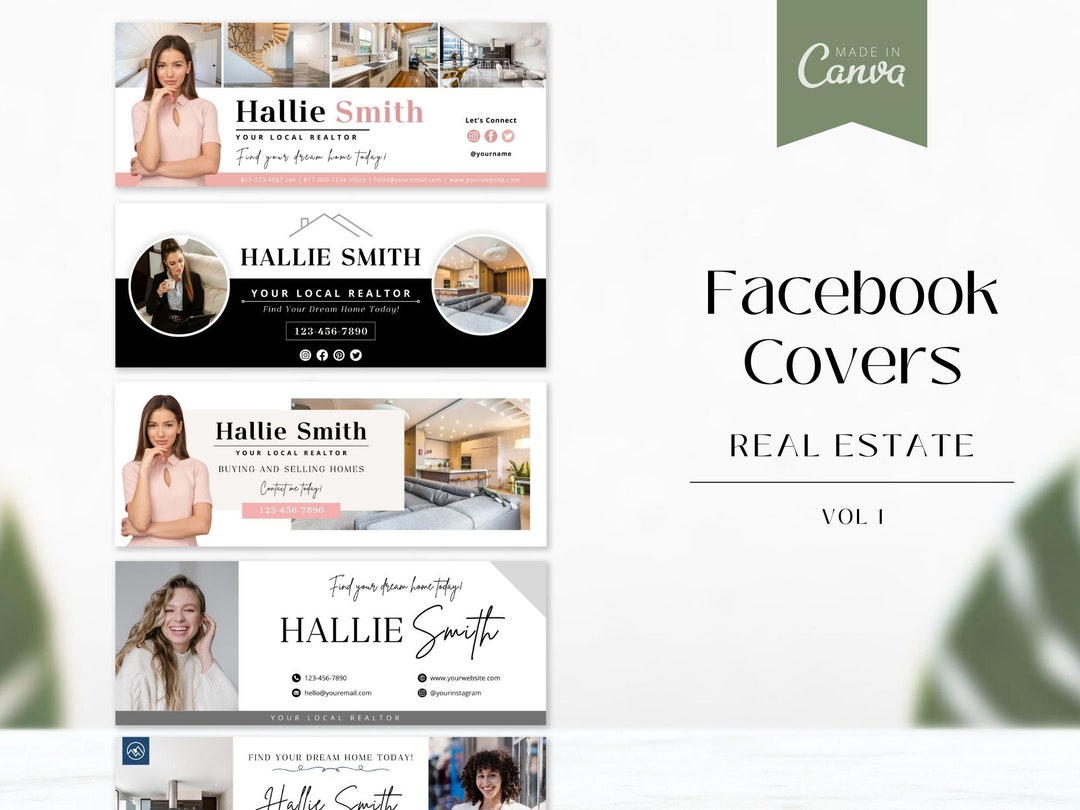 Real Estate Facebook Covers | Realtor Facebook Banner | Realtor ...