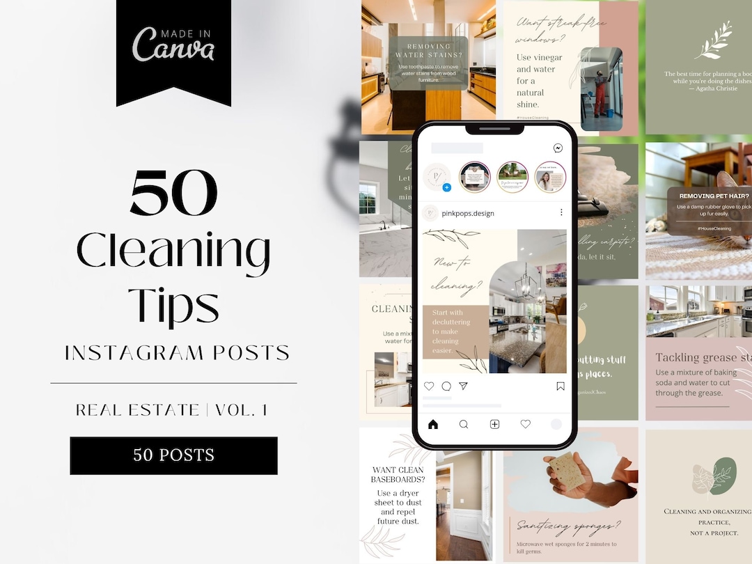 Cleaning Tips Instagram Posts | Cleaning Tips Posts | Cleaning Service ...