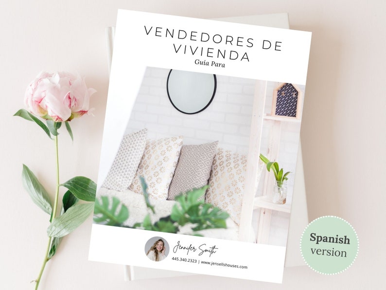 Spanish Real Estate Seller Guide, Bilingual Listing Presentation (canva ...