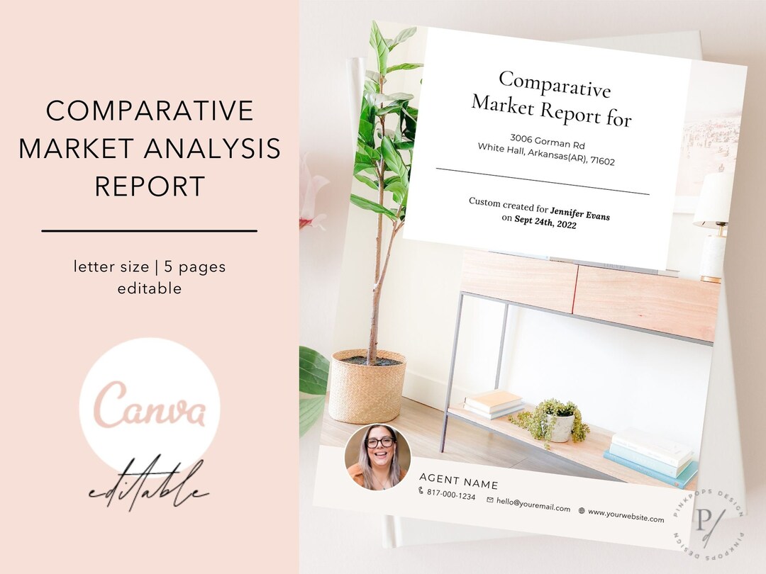 Editable CMA Packet Template, Real Estate Market Analysis (digital ...