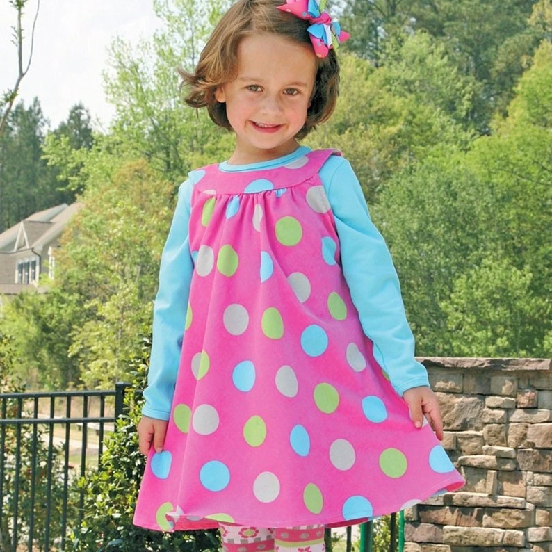 Hannah Girls Jumper PDF Sewing Pattern - Etsy