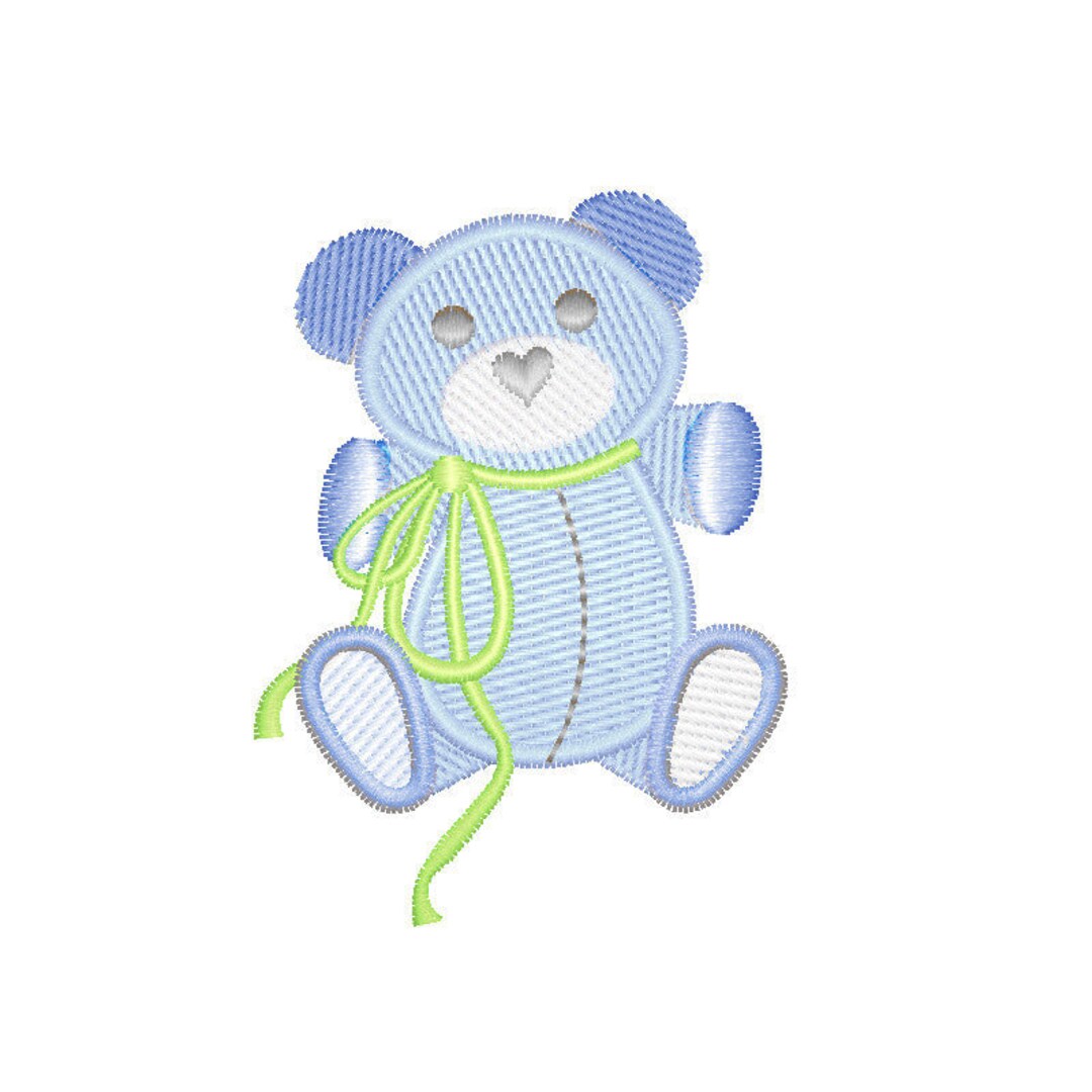 Baby Bear Embroidery Design Instant Download - Etsy