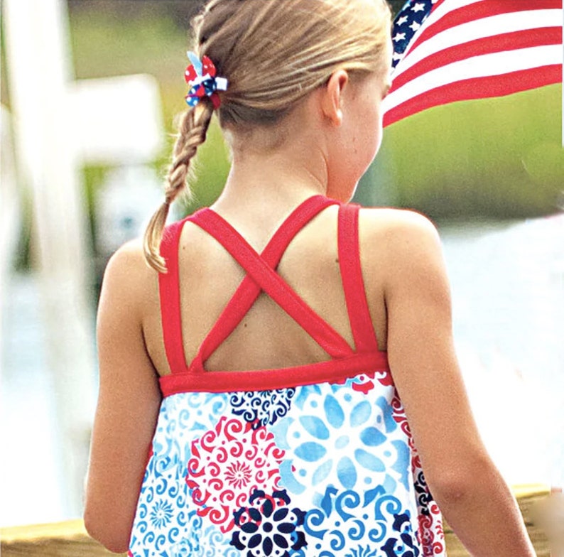 Chloe Swing Top PDF Sewing Pattern - Etsy