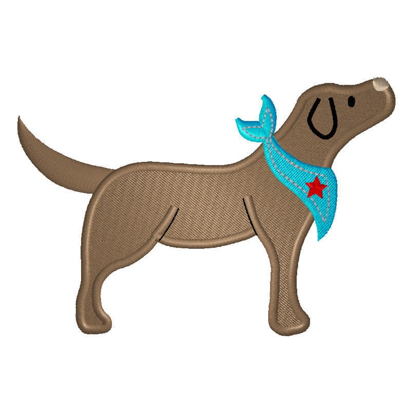 Labrador Machine Embroidery Instant Download by Patsy Aiken Designs - Etsy