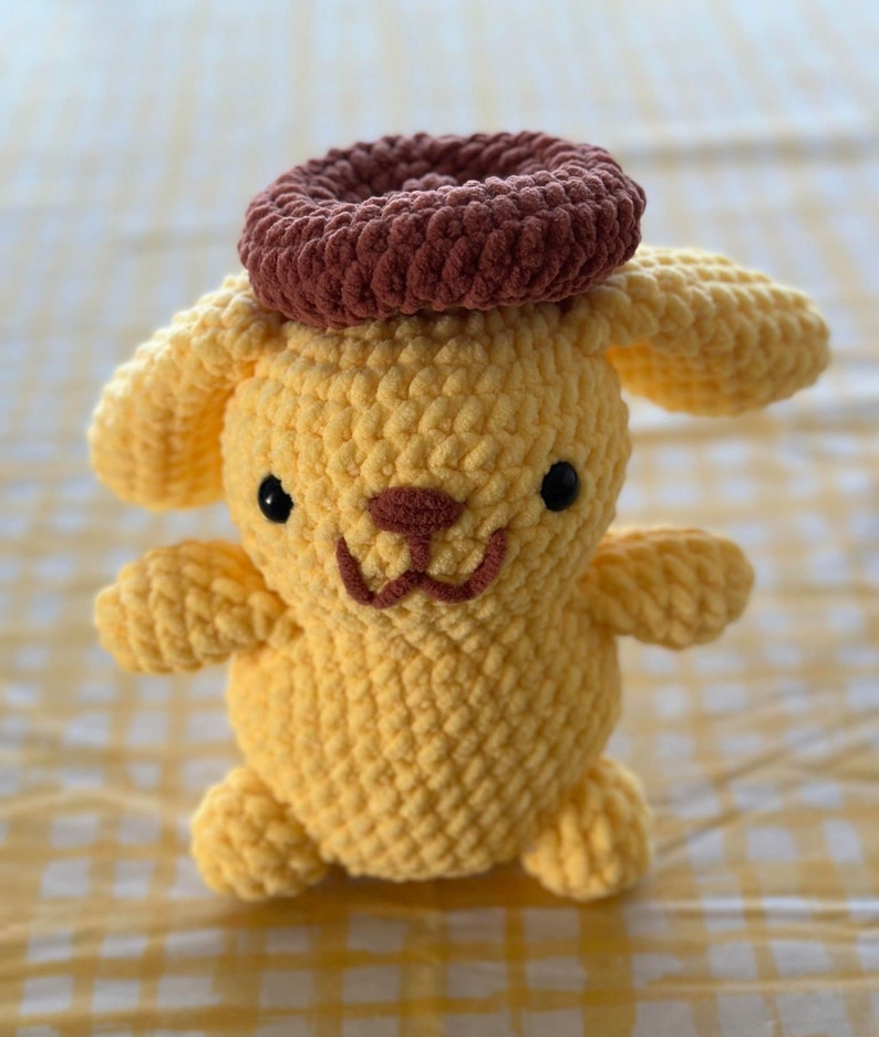 Pompompurin Inspired Crochet Plush - Etsy