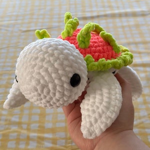 Crochet Dragon Fruit Turtle - Etsy