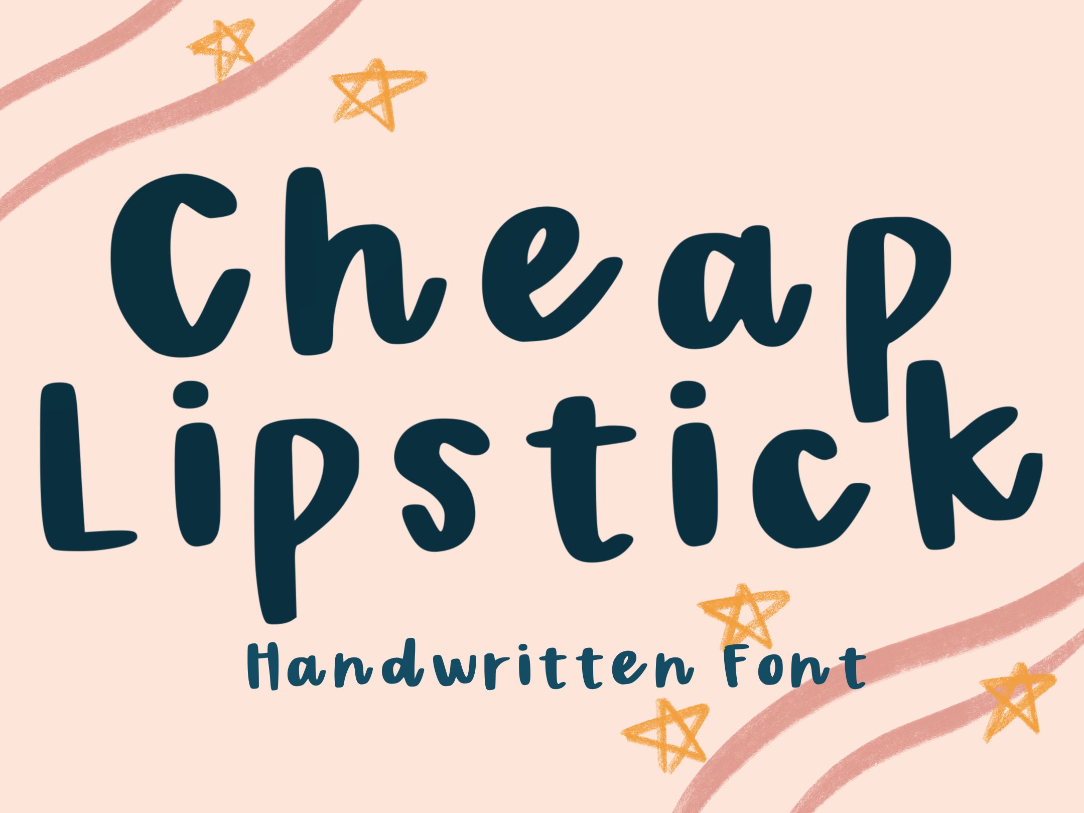 Lipstick Writing Font