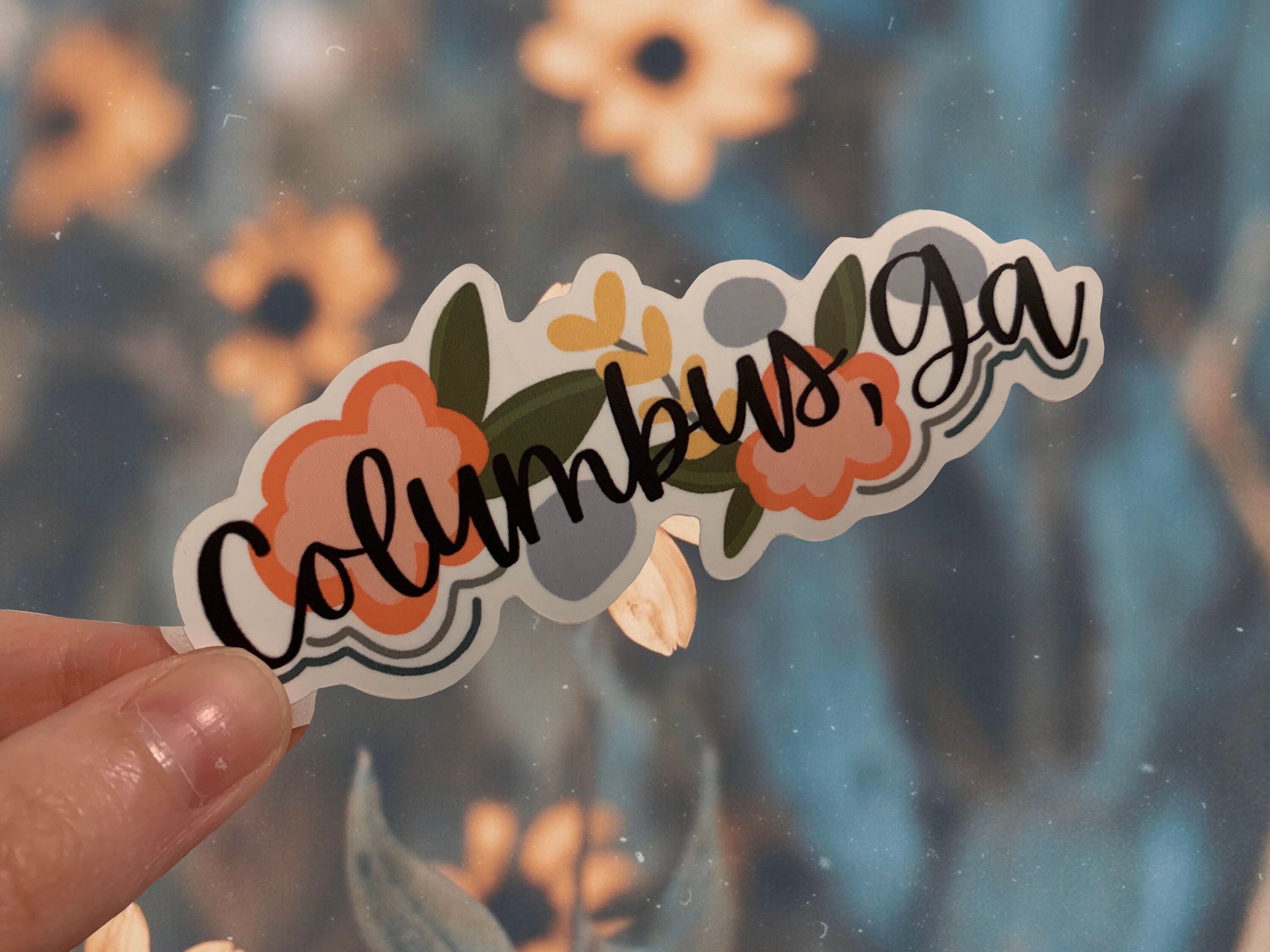 Columbus Sticker Columbus Ga Decal COLGA Georgia - Etsy