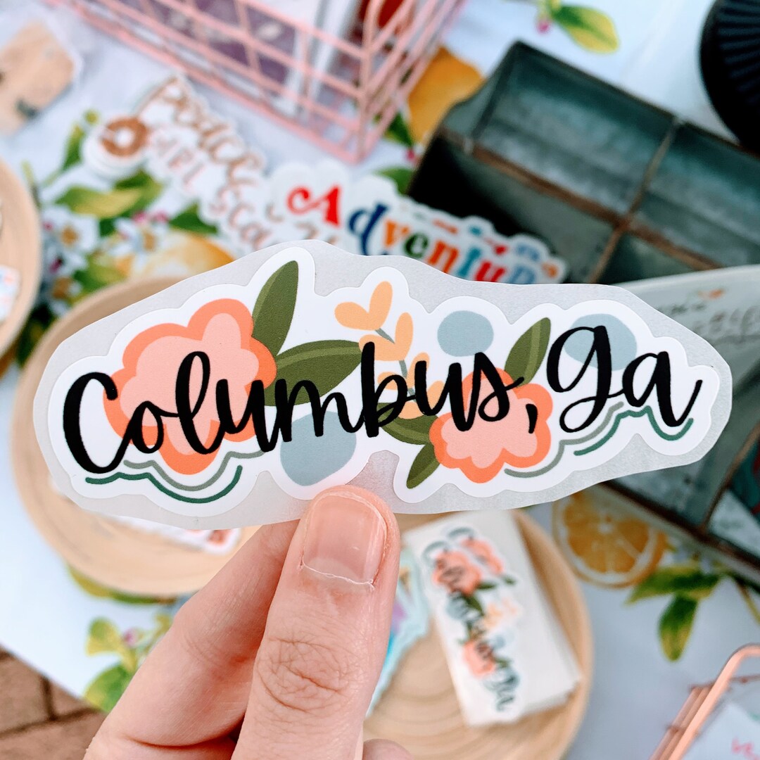 Columbus Sticker Columbus Ga Decal COLGA Georgia - Etsy