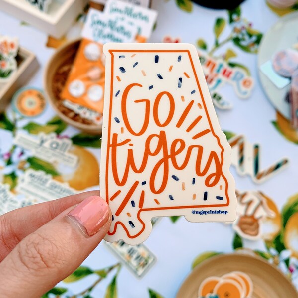 Auburn Tigers Stickers - Etsy