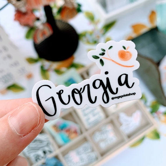 Georgia Sticker — Wickline's