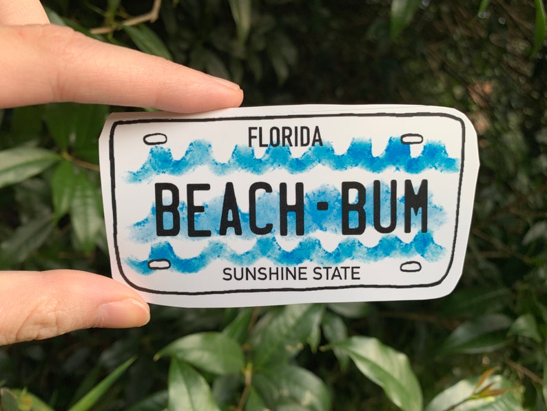 Southern States License Plate Sticker Travel Decal - Etsy