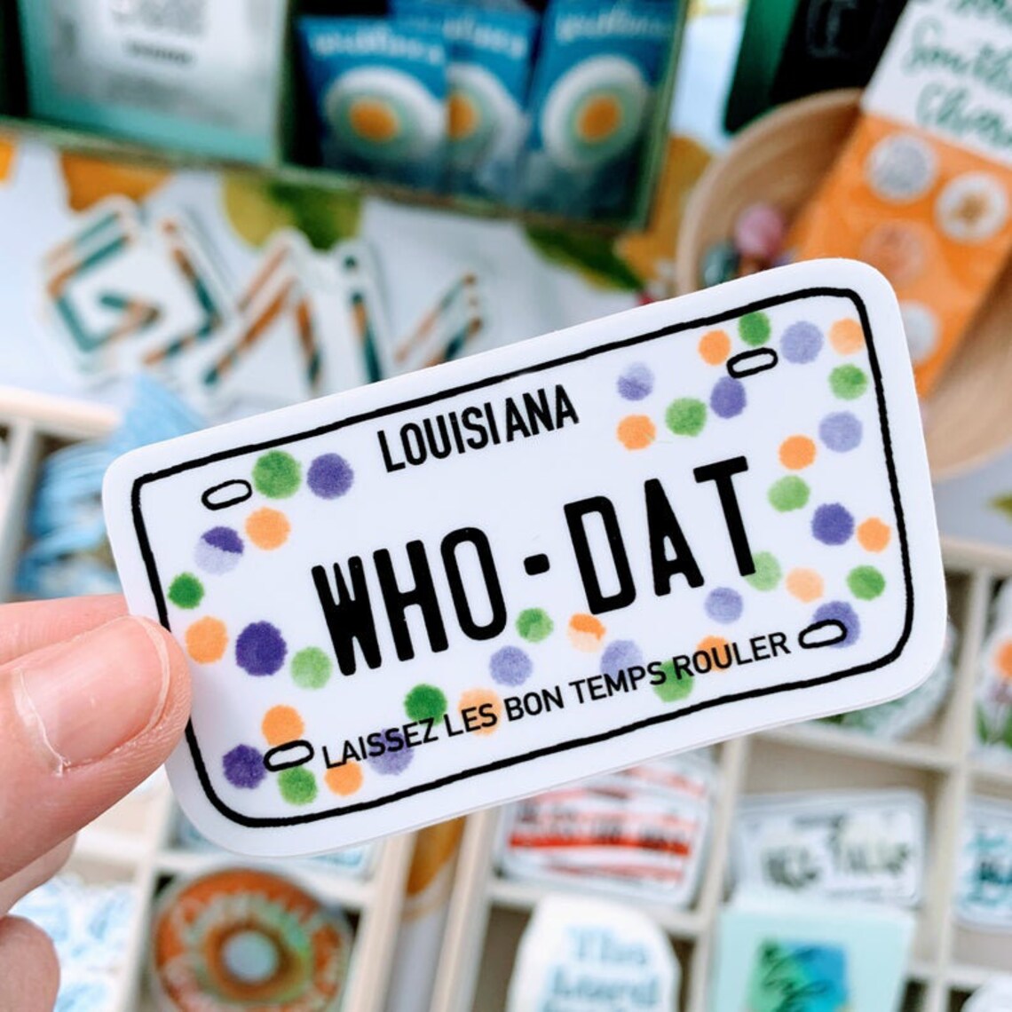 Southern States License Plate Sticker Travel Decal - Etsy