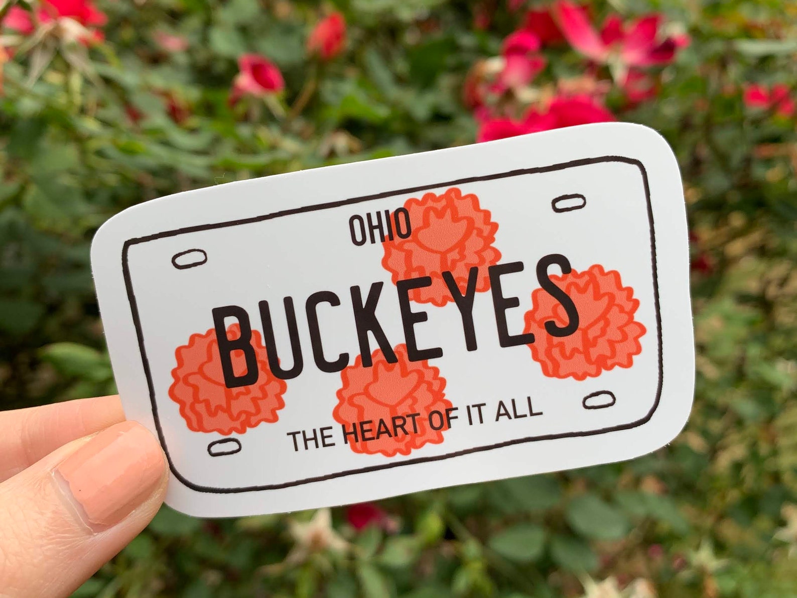 Southern States License Plate Sticker | Travel Decal | Suitcase Sticker ...