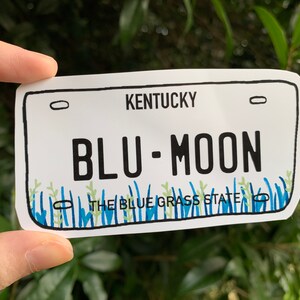 Southern States License Plate Sticker | Travel Decal | Suitcase Sticker ...