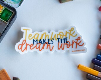Dream Team Sticker - Etsy