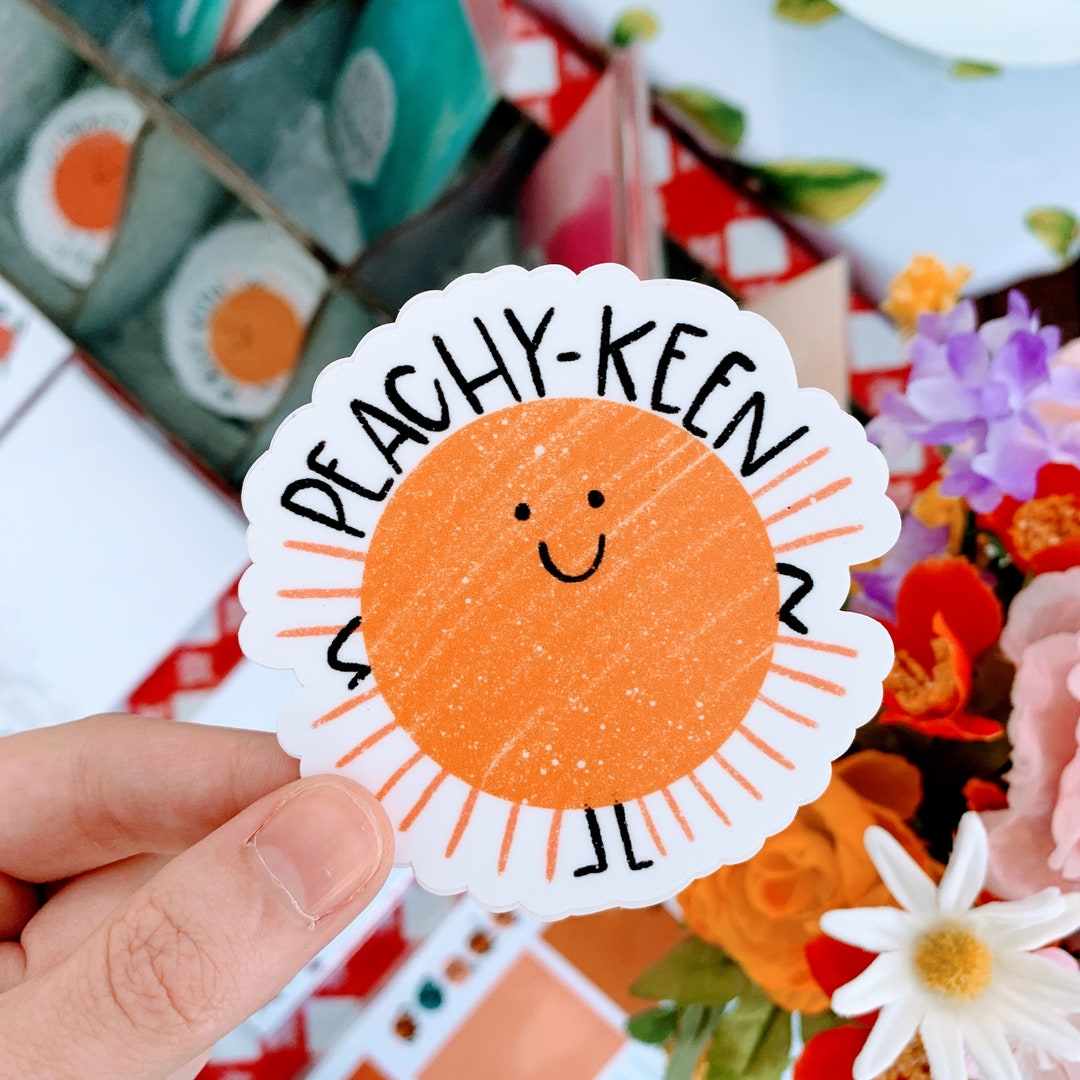 Sunny Salutation Stickers Sun Sticker Pack L Feelings - Etsy