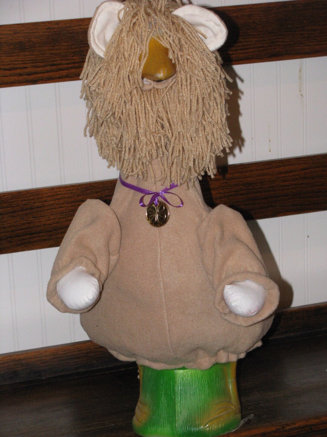 The Cowardly Lion Goose Outfit by Goose Clothes and More - Etsy