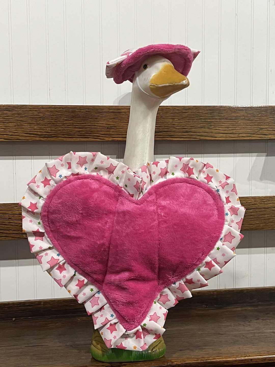 Goose Clothes and More: Pink Valentine Goose Outfit by Silly Goose - Etsy