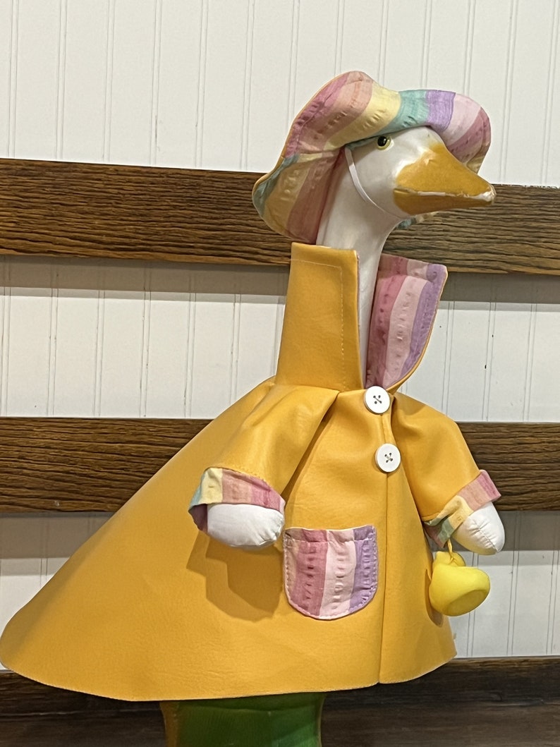 Gary Goose Needed a Yellow Slicker Goose Outfit by Goose Clothes and ...